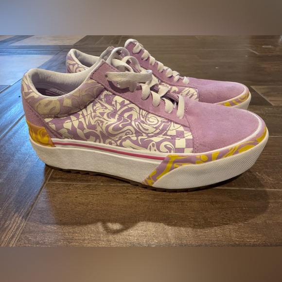 Vans | Shoes | Vans Old Skool Stac Wavy Daze Womens 65 | Poshmark